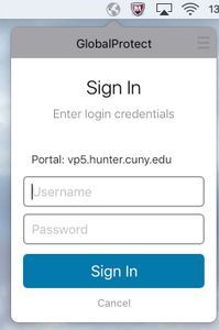 GlobalProtect VPN | Hunter College