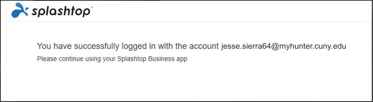 Splashtop | Hunter College